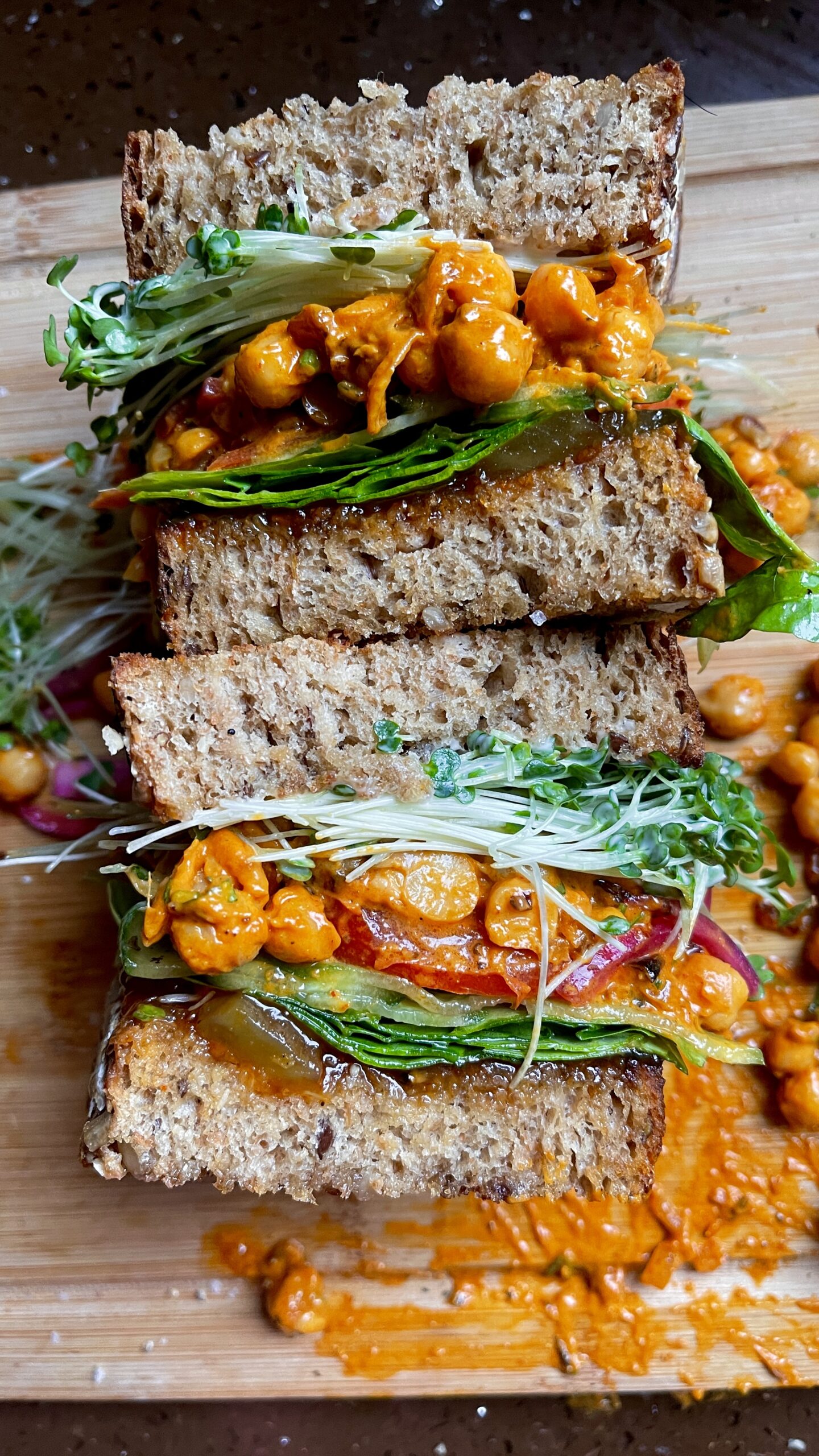Coronation Chickpea Sandwich – Seema Pankhania