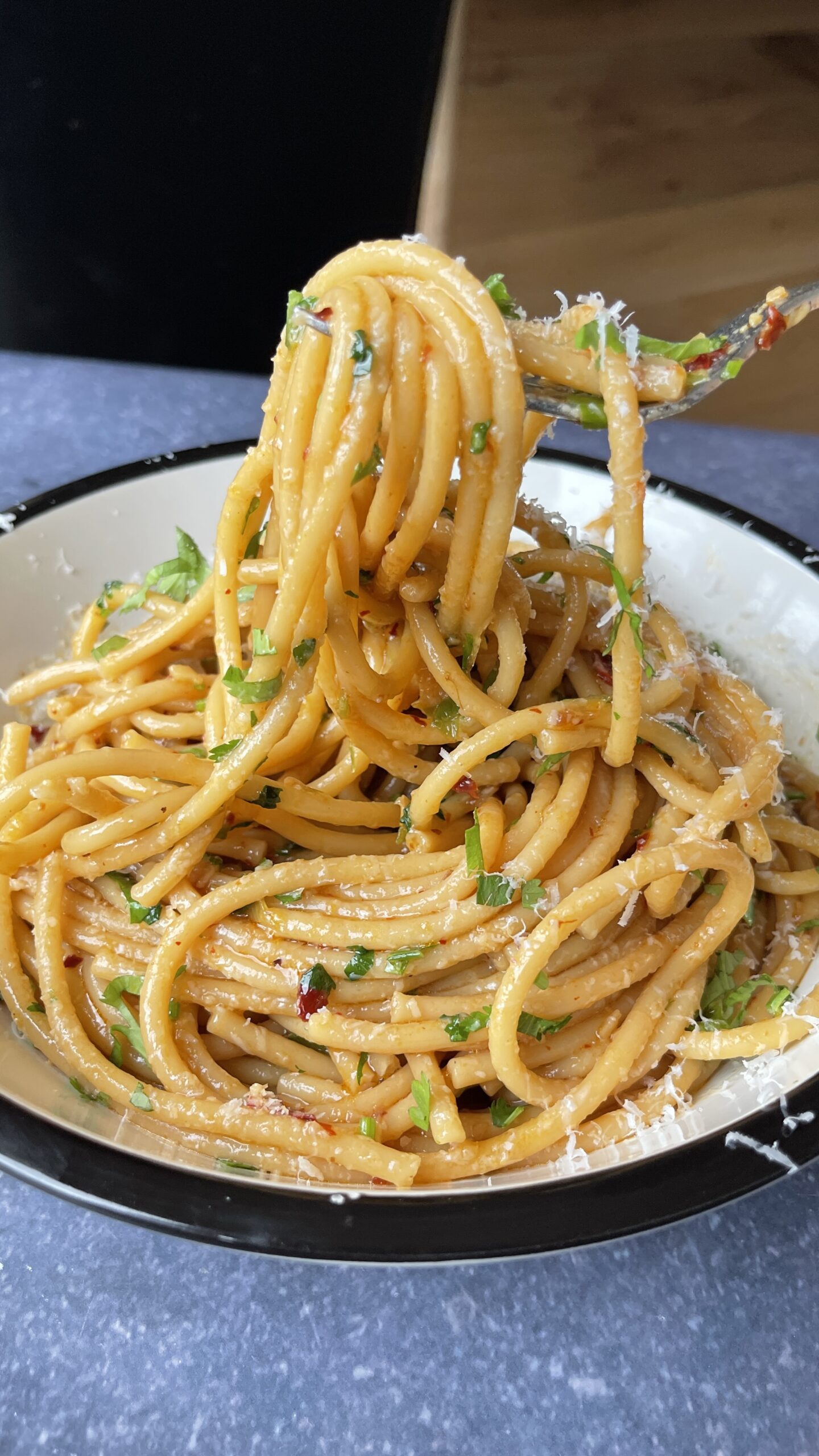 Spicy Garlicky Soy Sauce Pasta – Seema Pankhania