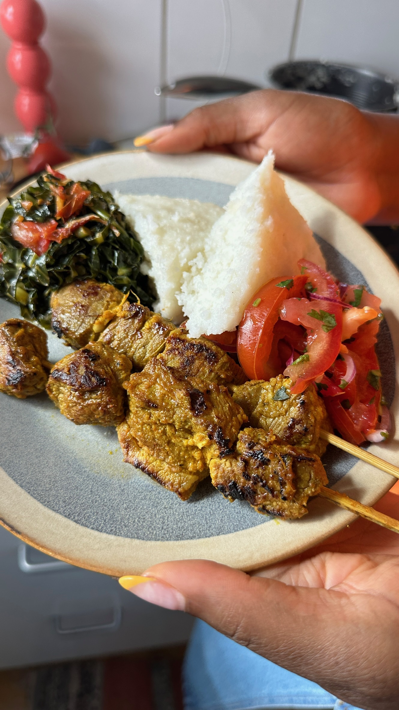 Ugali with Sukuma Wiki (Kenya) – Seema Pankhania