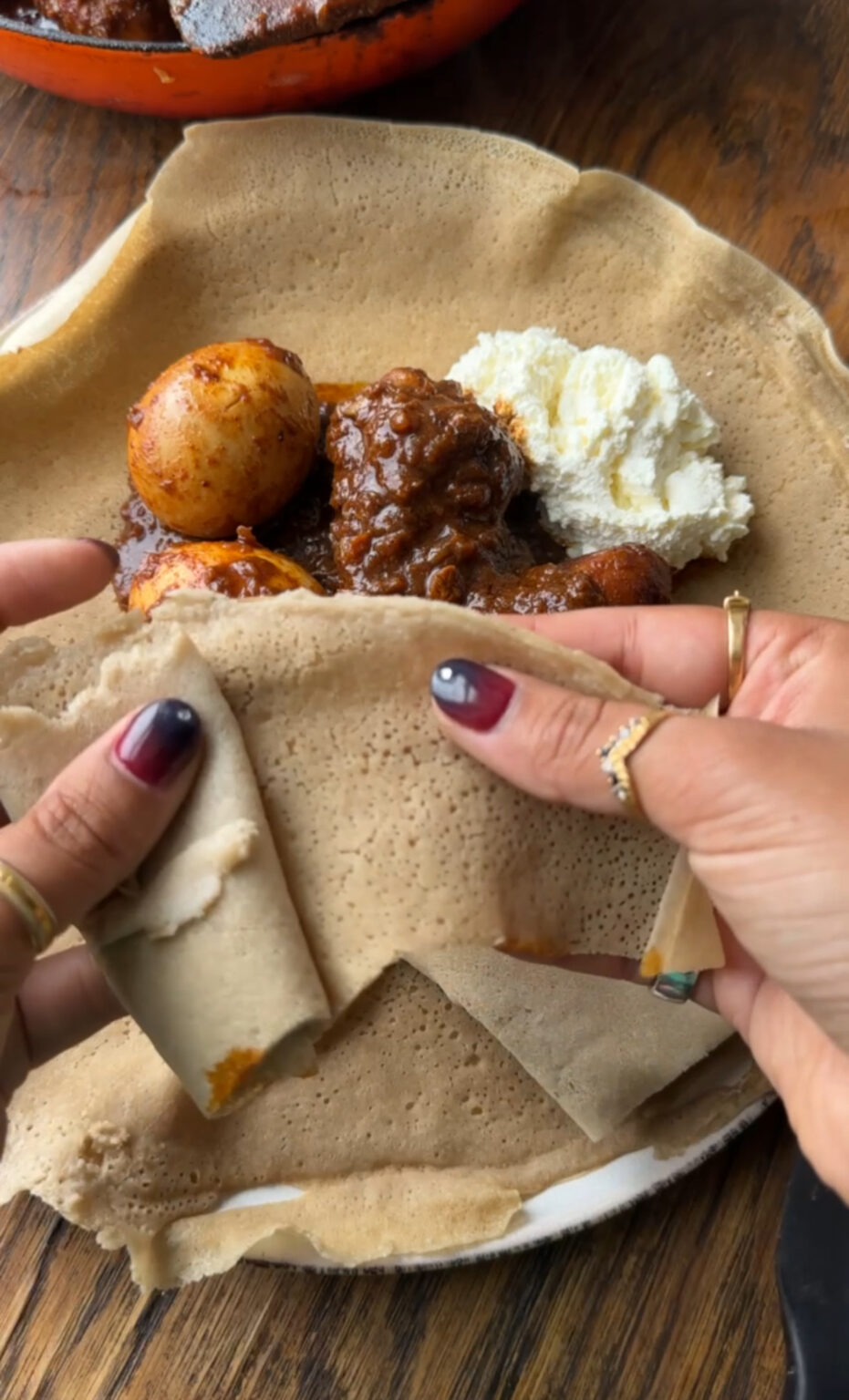 Injera (Ethiopian Flatbread) – Seema Pankhania