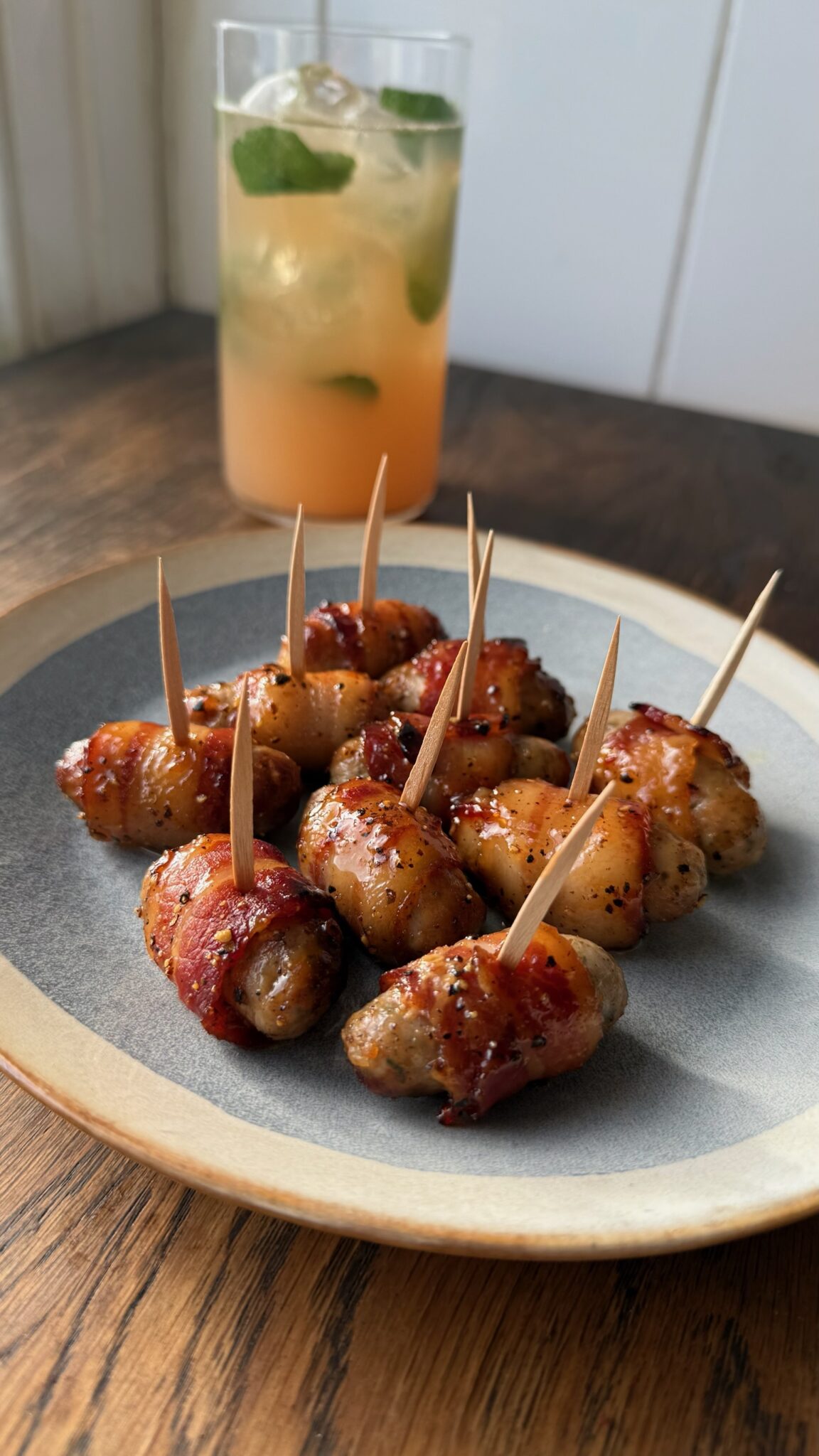 Chilli Jam and Black Pepper Pigs in Blankets – Seema Pankhania