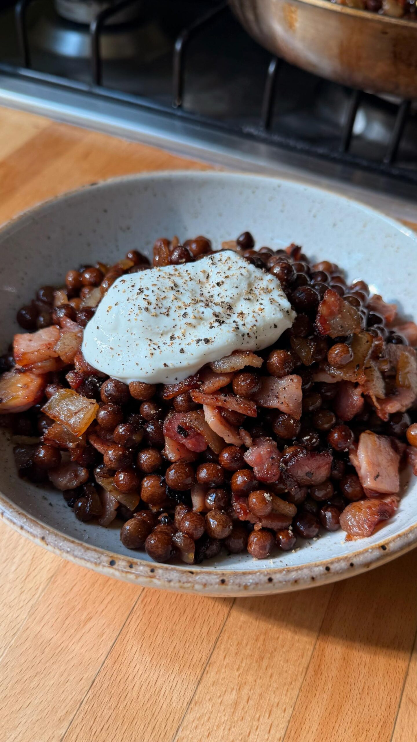 Grey Peas and Bacon (Latvia) – Seema Pankhania